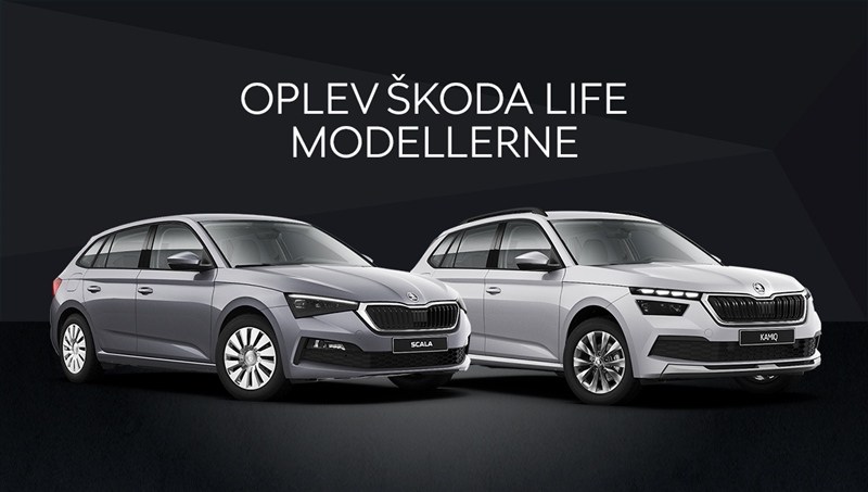 SKODA har skarpe priser på Life-modeller - Škoda Aalborg